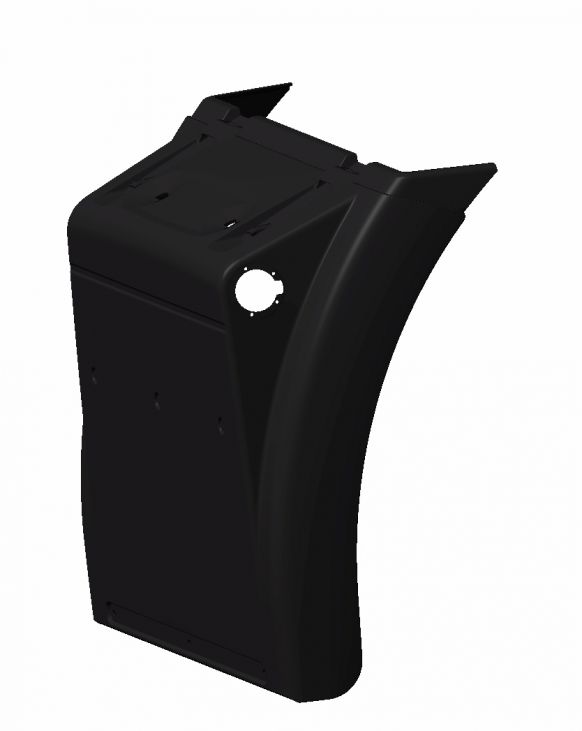 Guardabarros para camión, parte delatera 520 - Knott GmbH