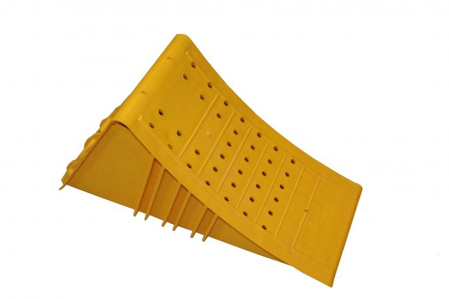 Calzo de rueda N46, plástico amarillo - Knott GmbH